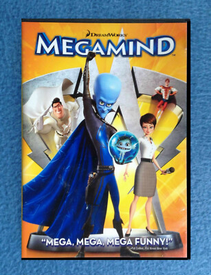 Megamid Black Diamond Mega Mod 📦 DVD MEGAMIND DREAMWORKS MOVIE FUN FOR ...