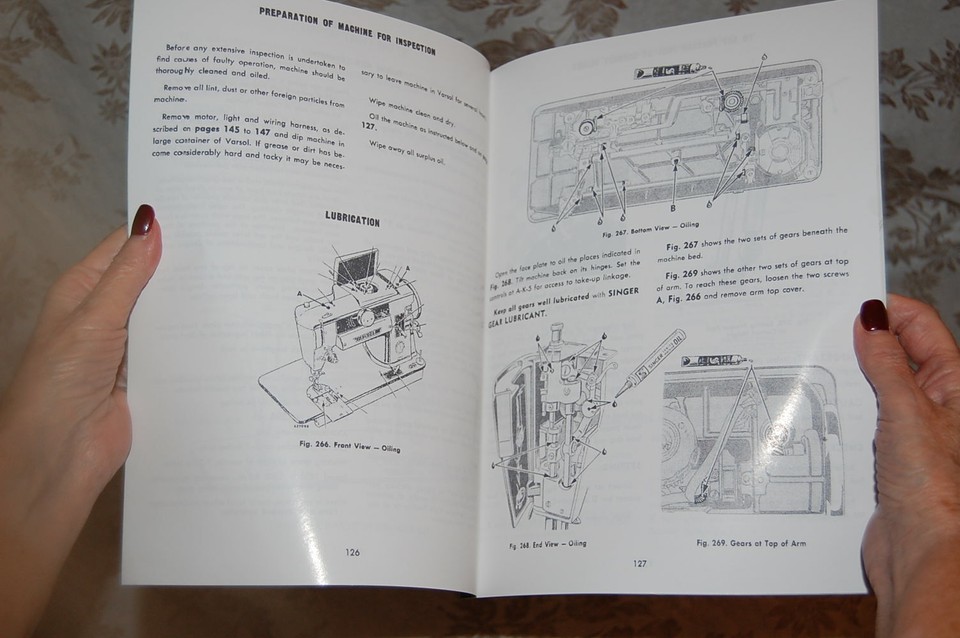 Professional Full Edition Service Manual for Singer 401 & 401A Sewing ...