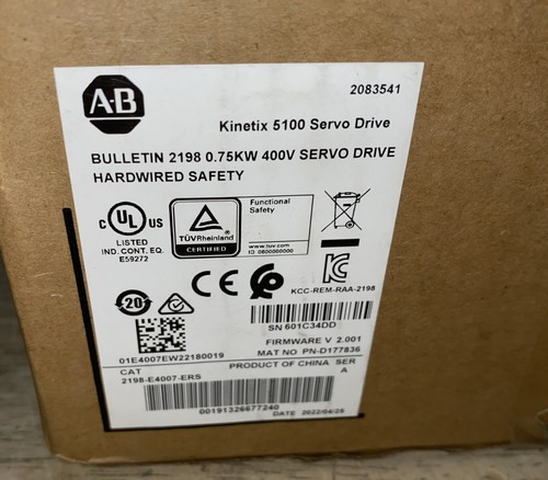 2198-E4007-ERS Allen Bradley Kinetix 5100 400V Class Servo Drive | eBay