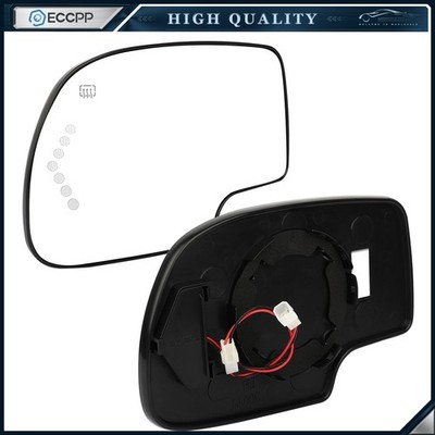 Mirror Glass Set For 03-07 Chevy Silverado w/ Heated Turn Signal Pair ...
