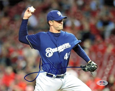 Jared Hughes Signed 8x10 Photo PSA Milwaukee Brewers | eBay