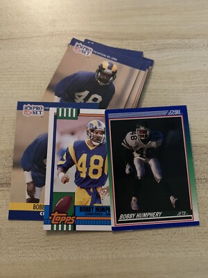 15 Bobby Humphery Cards Must Have Lot -NY Jets Rams | eBay