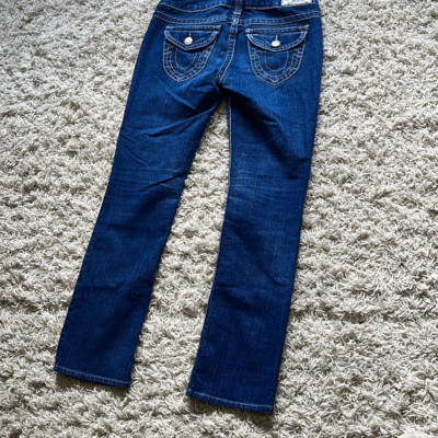 True Religion RN#112790 Low Rise Strait Leg Jeans size 28 | eBay