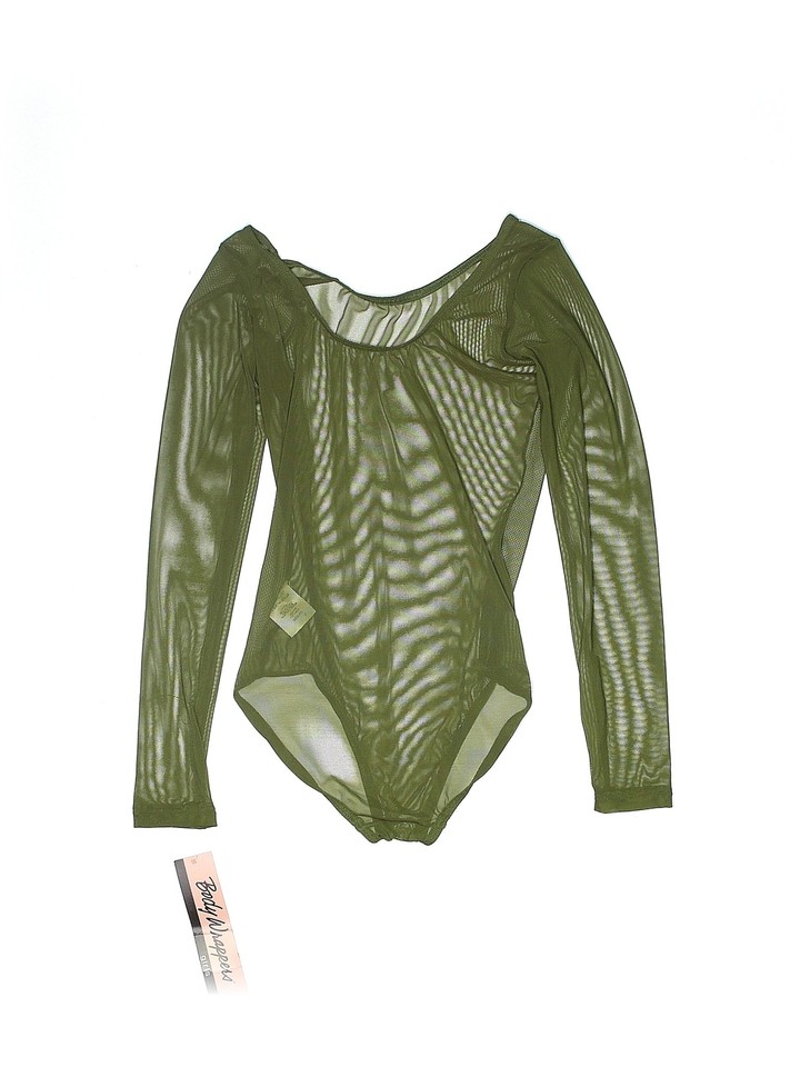 NWT Body Wrappers Women Green Bodysuit 8 | eBay