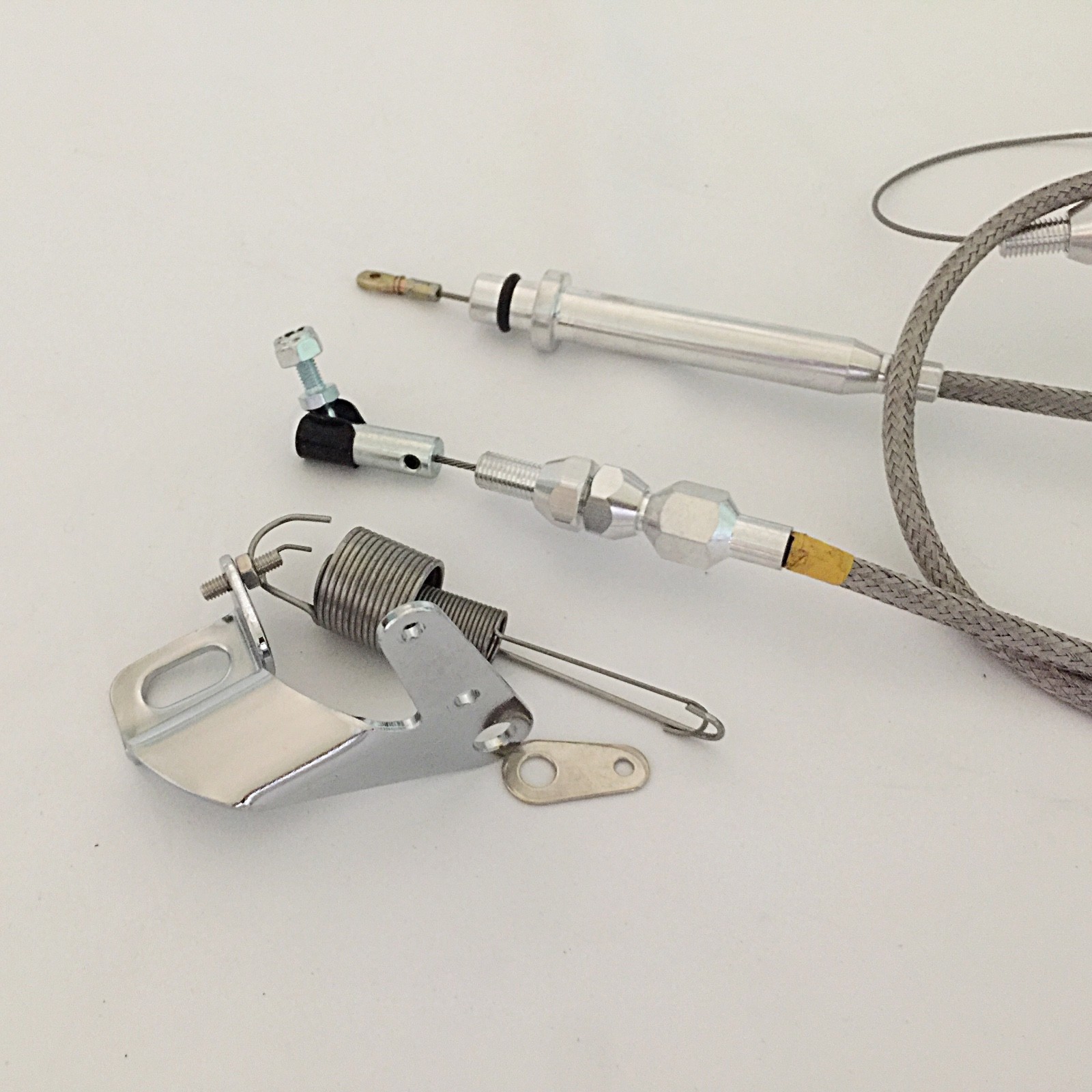 S/S Throttle and TH350 Kickdown Cable Kit | eBay