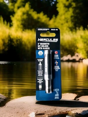 Hercules 3" magnetic bit holder with Sleeve 1/4" shank | eBay
