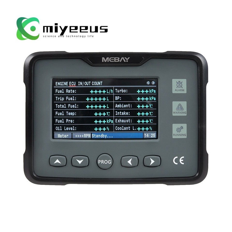 Mebay Diesel Gas Engine Speed RPM Monitor Panel Meter Gauge GM70C w ...