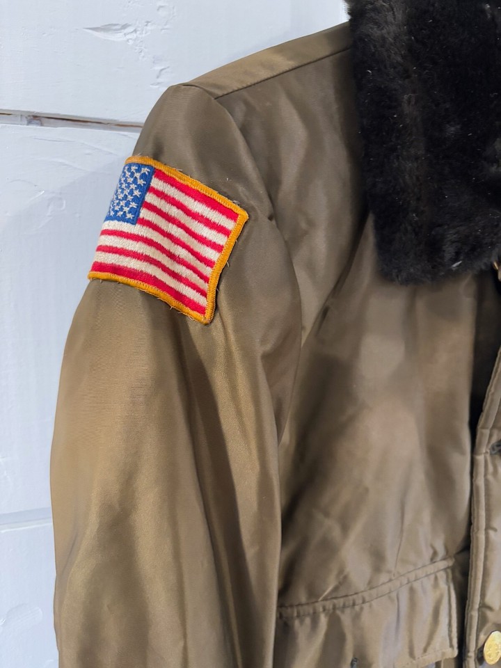 Vintage 1970's 80's Sheriff Police Bomber Jacket 38 Regular Middlesex ...