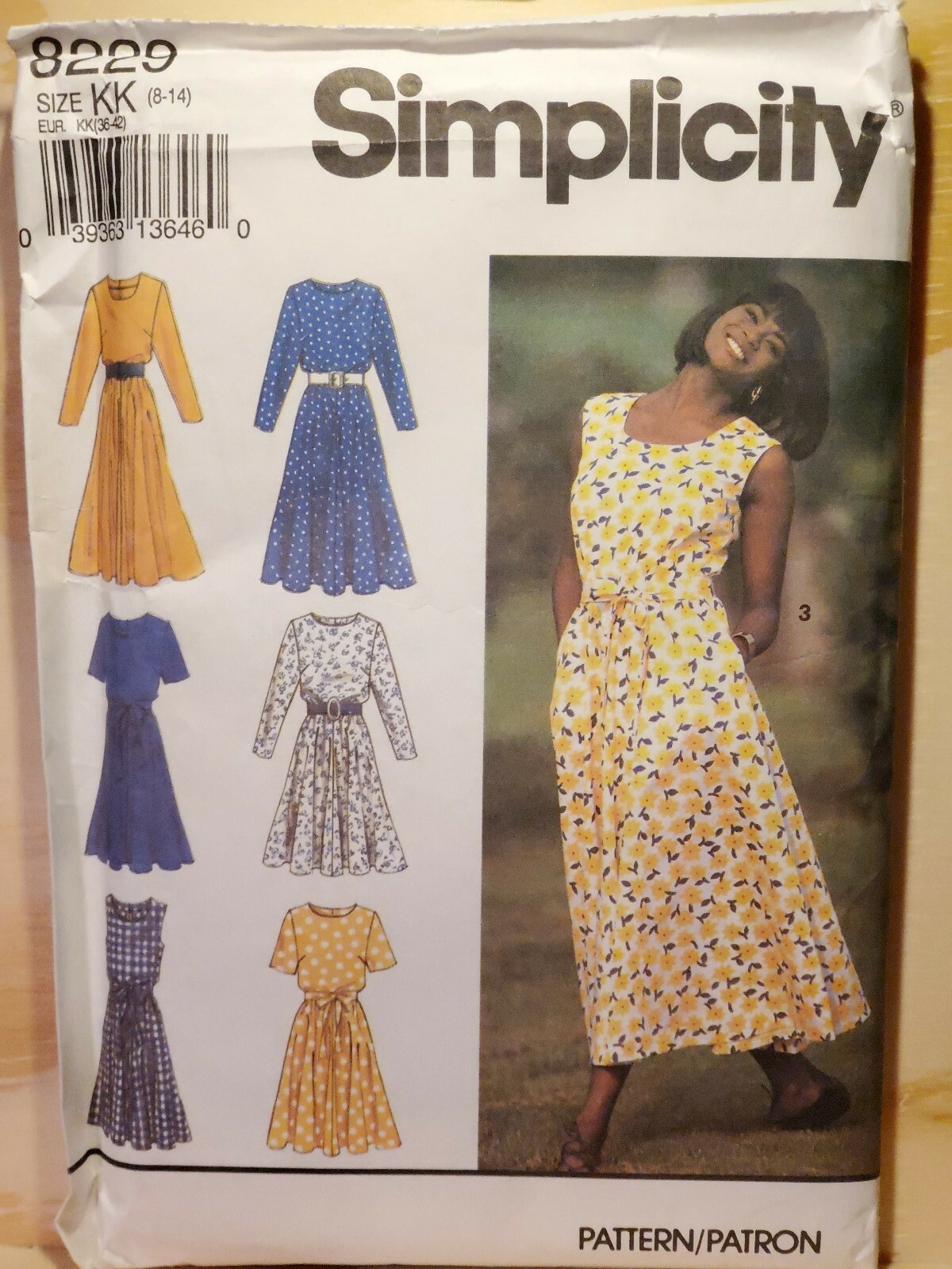Sewing Pattern Uncut Simplicity 8229 Size KK 8-14 | eBay