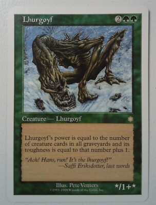 Lhurgoyf *Rare* Magic MtG x1 Battle Royale SP | eBay