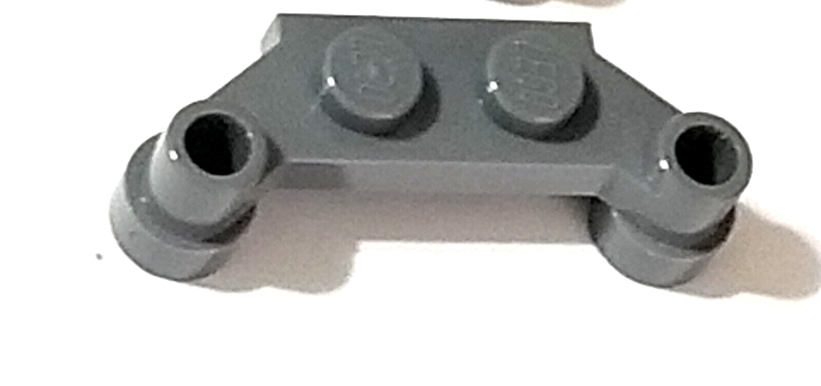 LEGO 1x4 Plate Modified with Offset Hole Space Dark Bluish Gray 4590 ...