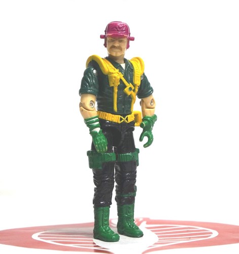 GI Joe Action Figure AIR COMMANDOS Skymate 1991 CD: N/A Broken Chest ...