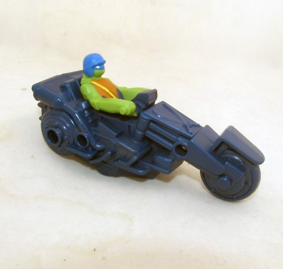 Teenage Mutant Ninja Turtles TMNT Leonardo Motorcycle McDonalds Figure ...