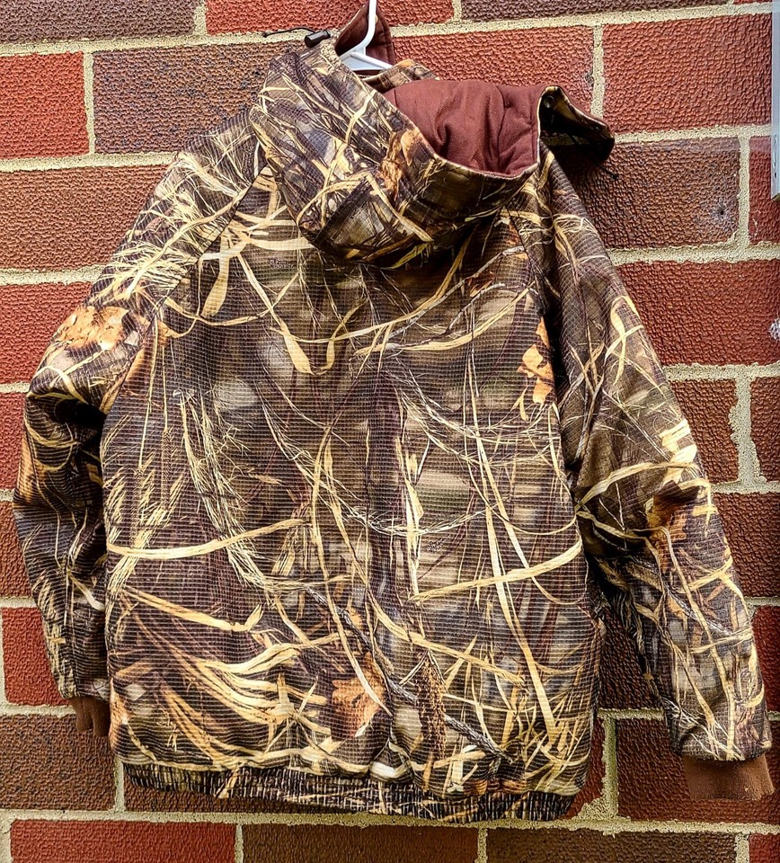 WHITEWATER DUCKS UNLIMITED Advantage Wetlands Camouflage Coat Jacket ...
