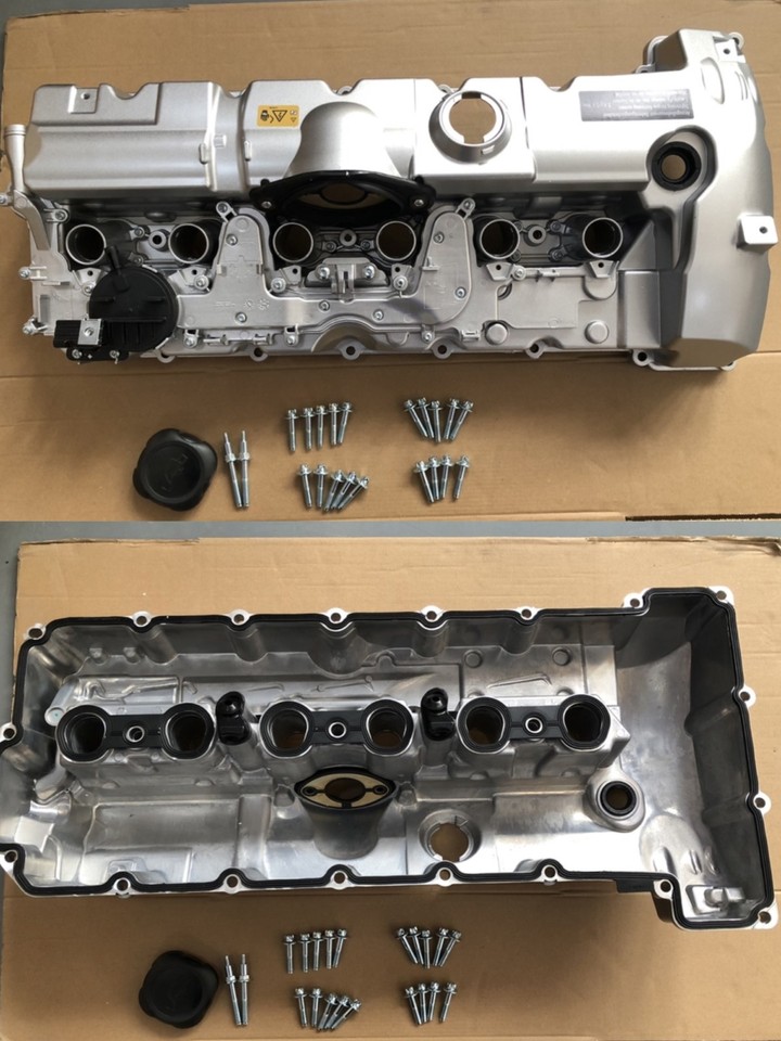 Upgrade ALUMINUM Valve Cover for BMW N52 E70 E82 E90 E91 328i 528i 128i ...