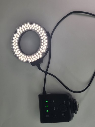 Ring Flash Light 48 LED Speedlight Macro 3000~15000K For Nikon Canon ...
