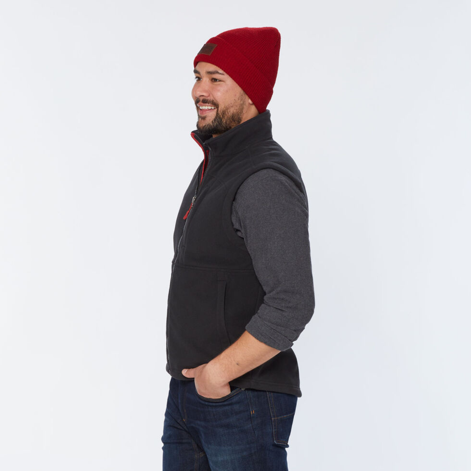 Duluth Trading Men’s Shoreman’s Fleece Gridlock Vest Windproof Outdoor Warm | eBay