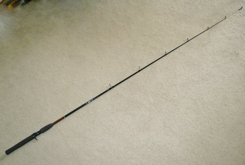 Shakespeare CAL 1100 Medium Action 1 Piece 6' Ugly Stik Casting Rod ...