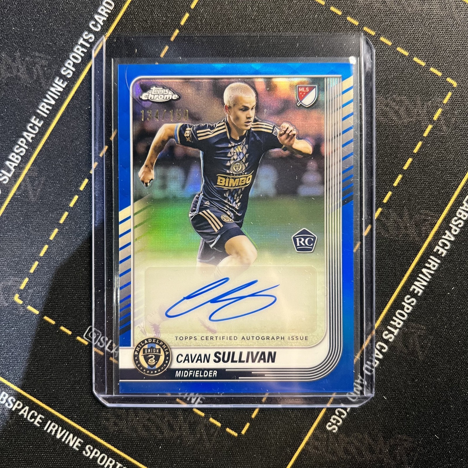 2025 Topps Chrome MLS Cavan Sullivan RC Rookie Auto Blue Refractor /150 ...