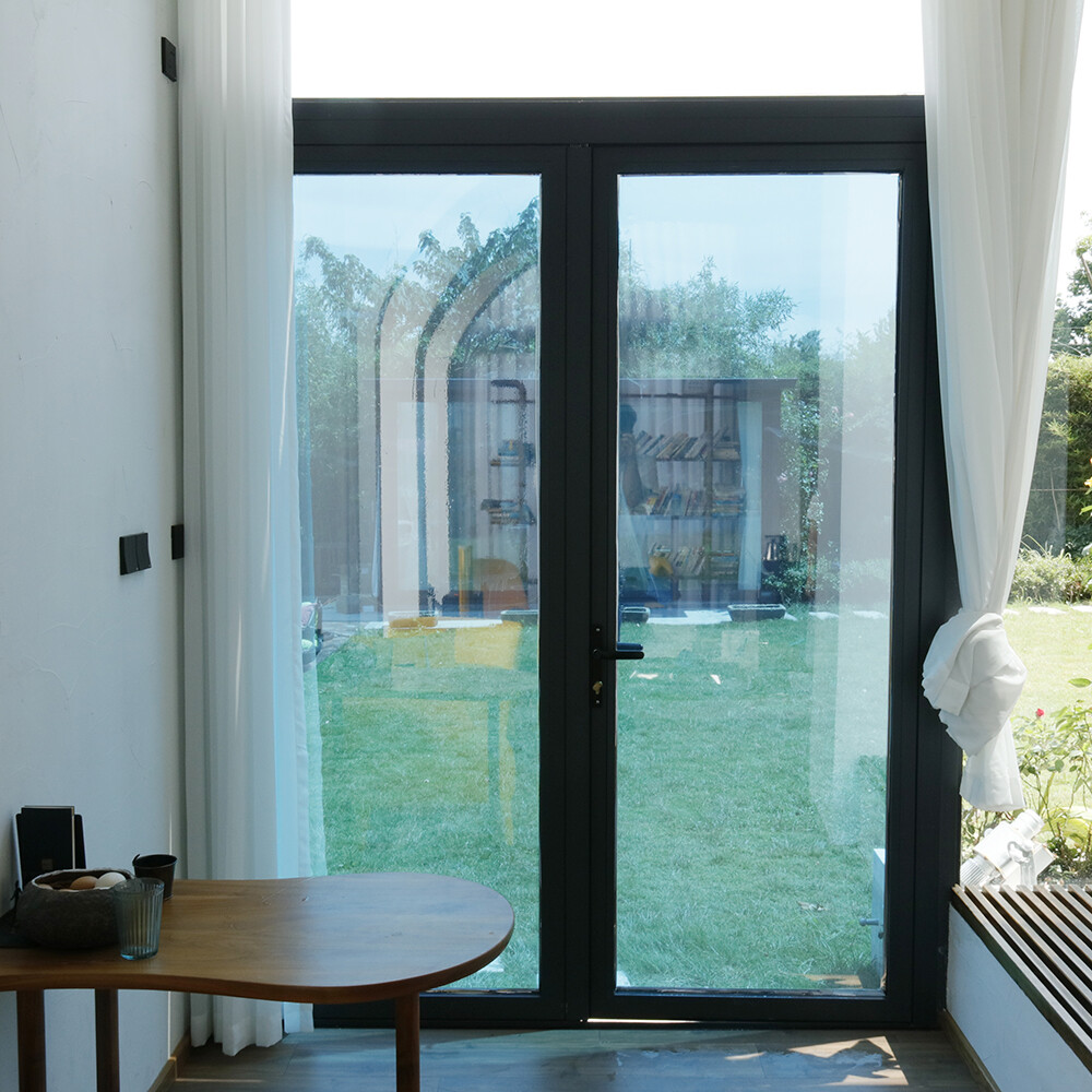 Blue&Silver Mirrored Window Film One way Home tint UV Proof Glass ...