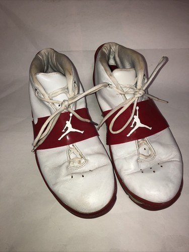 2003 NIKE AIR JORDAN JUMPMAN SQUADRON 23 WHITE RED CHICAGO 305378-101 ...