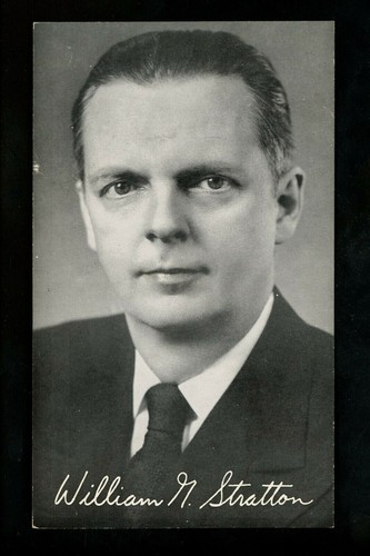 Political postcard Governor William Stratton Illinois IL | eBay