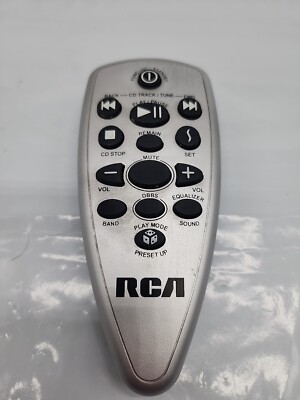 RCA CD Player Boombox Remote Control Controller Untested | eBay