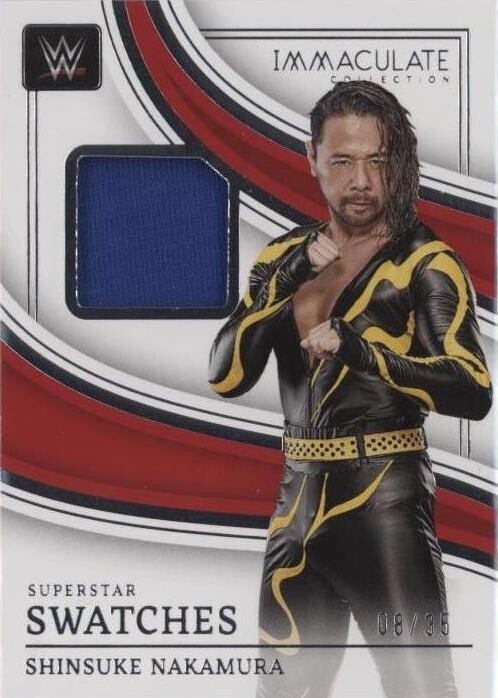 2023 Panini Immaculate Collection WWE - Superstar Swatches Shinsuke ...