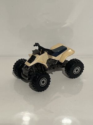 HOT WHEELS Suzuki Quadracer ATV 1986 White With Black Seat Vintage ...