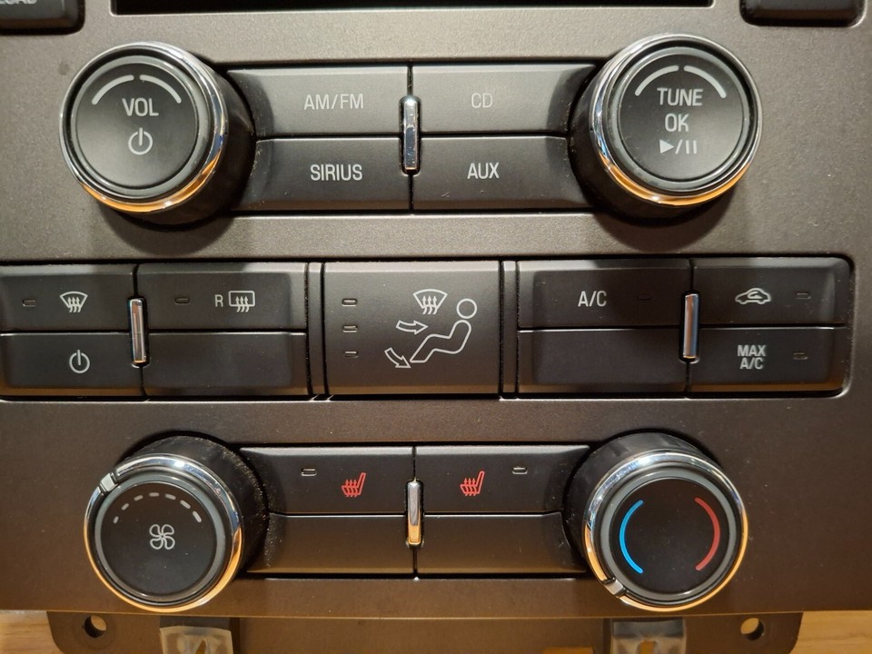 2010-2012 Ford Mustang Shaker Radio AC Climate Control Panel AR3T ...
