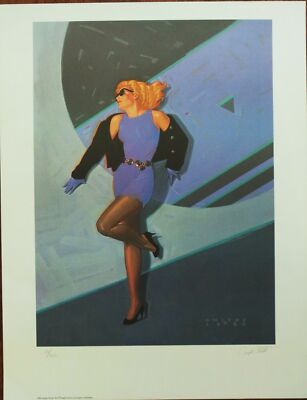 Joseph Chiodo EROS print walk the line lim. 250 Ex. signiert Kunstdruck ...