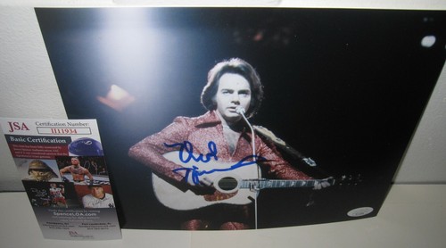 NEIL DIAMOND SIGNED PHOTO LIVE SWEET CAROLINE MELODY ROAD AUTOGRAPH JSA ...