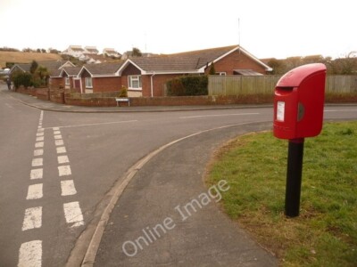 Photo 6x4 Preston: postbox № DT3 300, Cedar Drive Overcombe This po ...