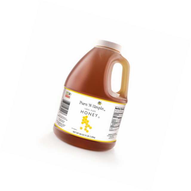 Pure N Simple 100% Pure Honey - 5 lbs for sale online | eBay