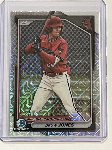 2024 Bowman Chrome Druw Jones #BCP-60 Mojo Refractor | eBay