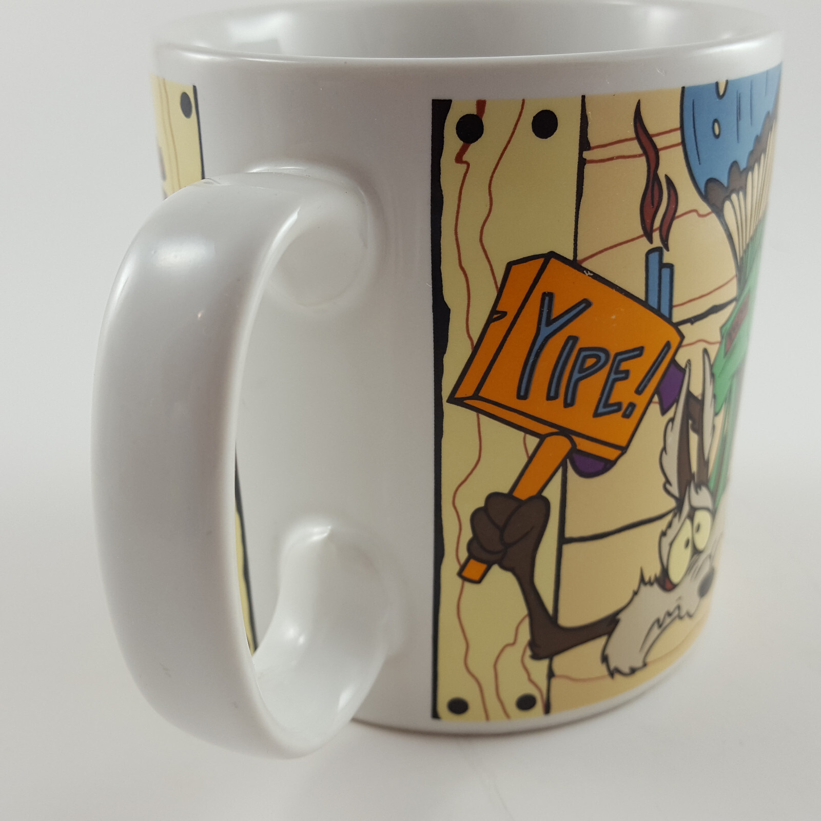 Vintage 1995 Wile E. Coyote Classic Genius Mug Warner Bros Looney Tunes ...