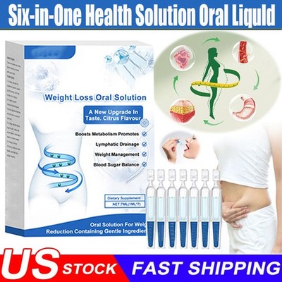 7~35PCS Weight Loss Oral Drops for Intestinal Slimming Boosting ...
