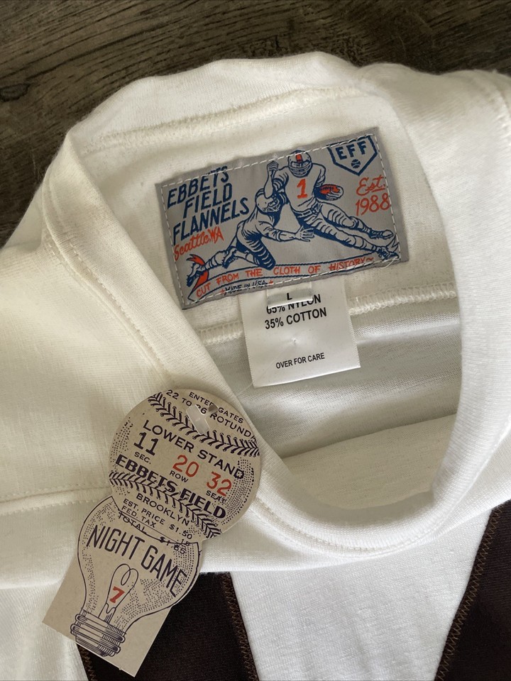 Authentic Ebbets Field Flannels Cleveland Browns Otto Graham Durene ...