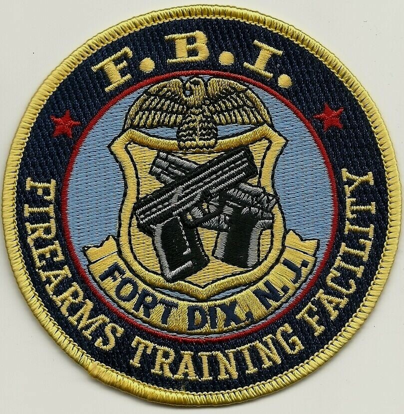 FBI: FIREARMS TRAINING FACILITY (Pistolen - Waffe) Police Patch Polizei ...
