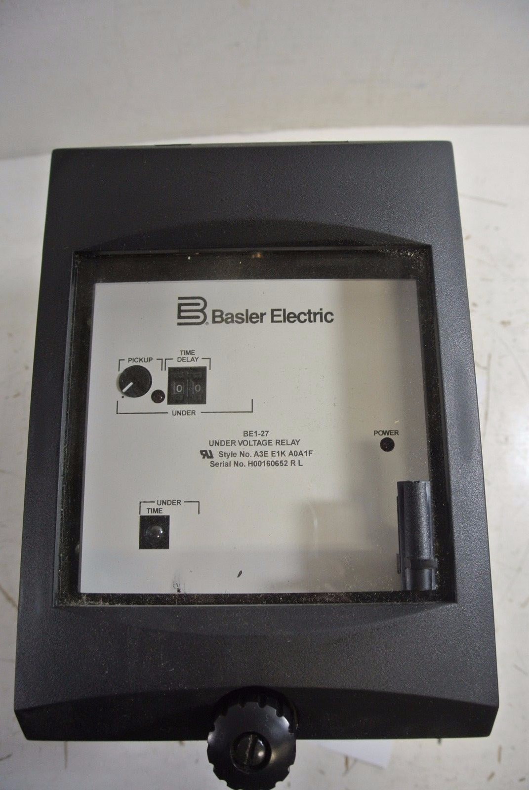 New Surplus BASLER Undervoltage Relay BE1-27 A3E E1K A0A1F BE127 | eBay