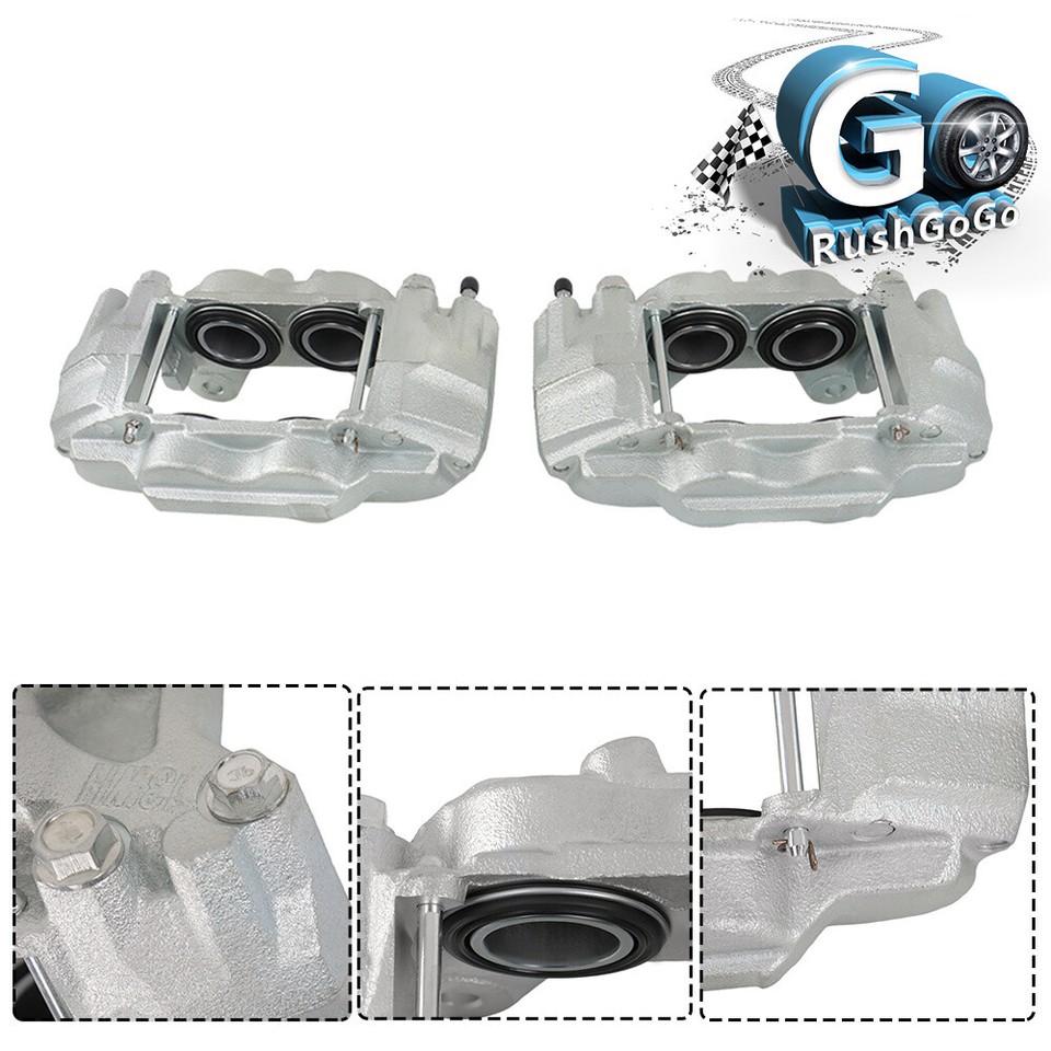 For Toyota 4Runner 03-09 Lexus GX470 4.7L V6 Front Left & Right Brake ...