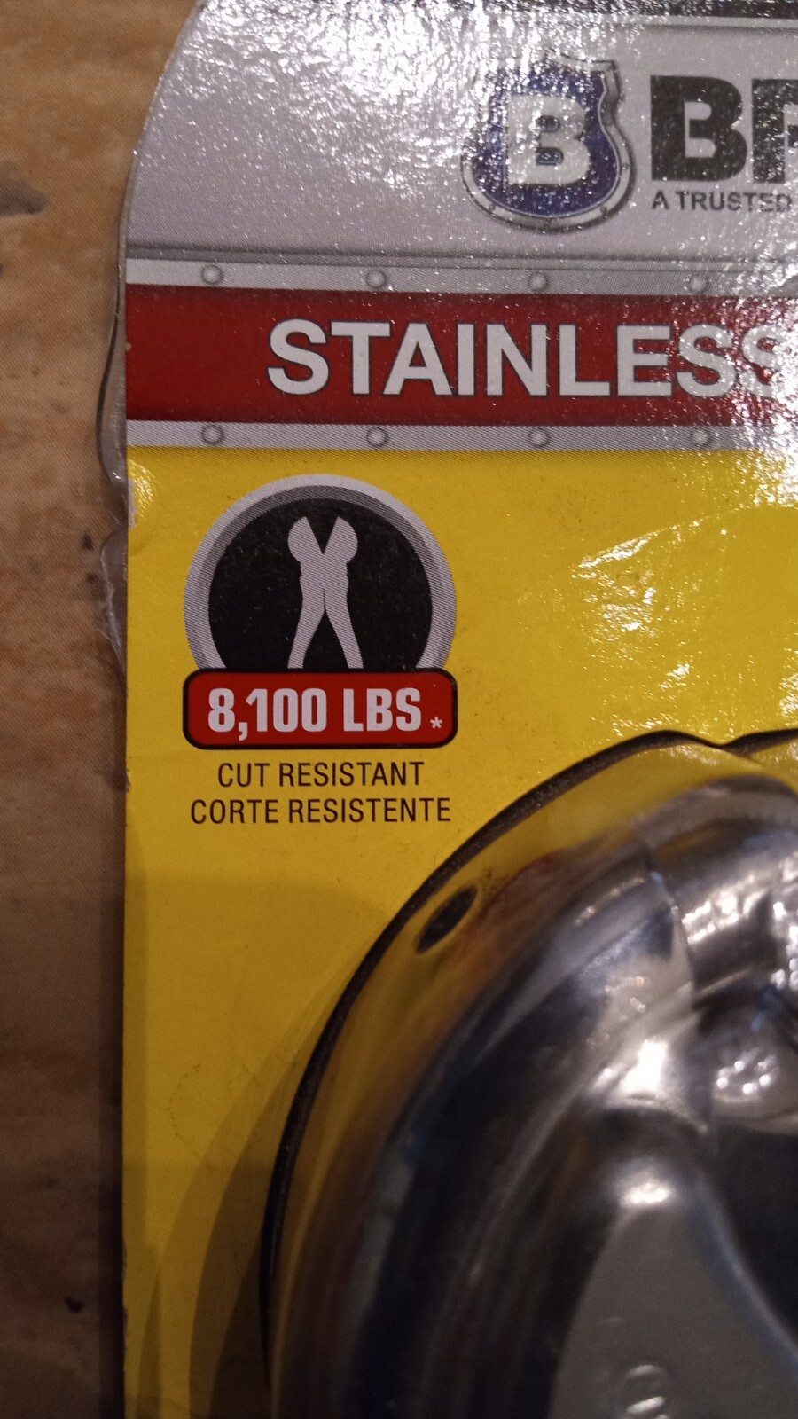 Brinks R70 Stainless Steel Key Lock Padlock Storage Trailer House ...