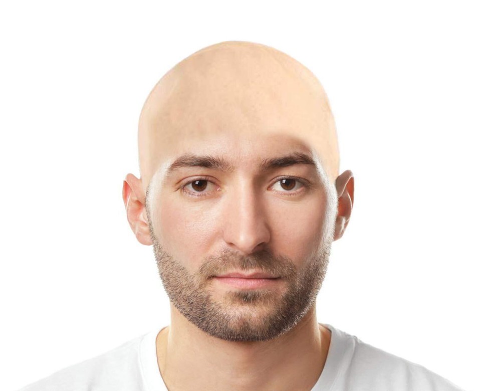 8 Piece Bald Caps for Adults - Latex Bald Cap with Head Cap Costume ...