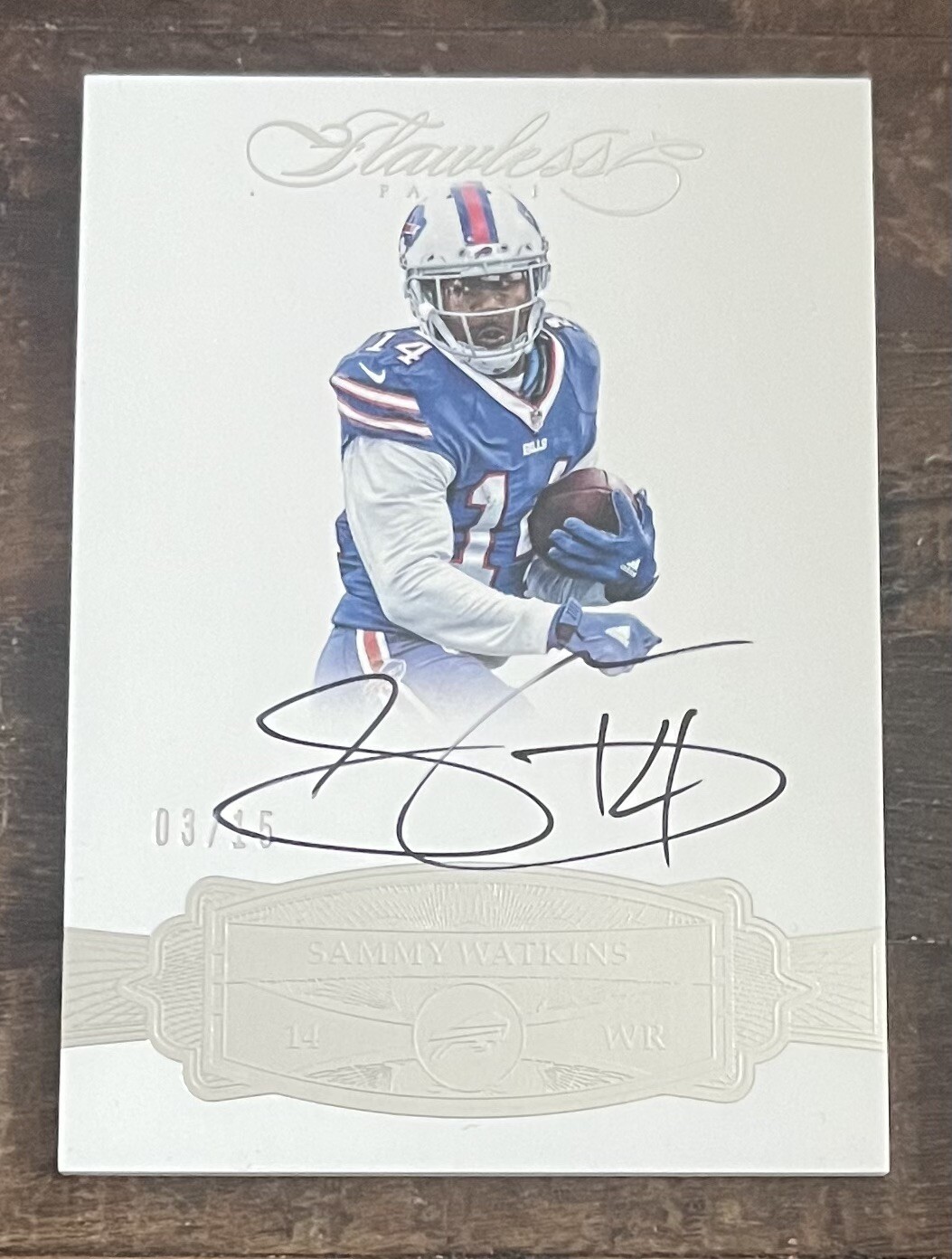2016 Flawless Sammy Watkins Autograph Auto #03/15 (Bills/Packers) | eBay