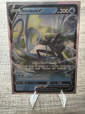Pokemon S&S Rebel Clash Set ULTRA RARE Inteleon V 049/192 - Near Mint ...