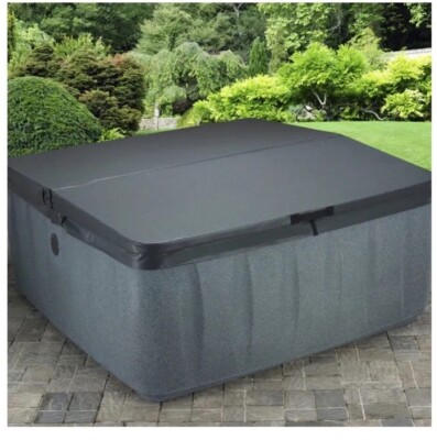 New Jacuzzi 6 Person 29 Jet Square Plug And Play Hot Tub Led Waterfall ...