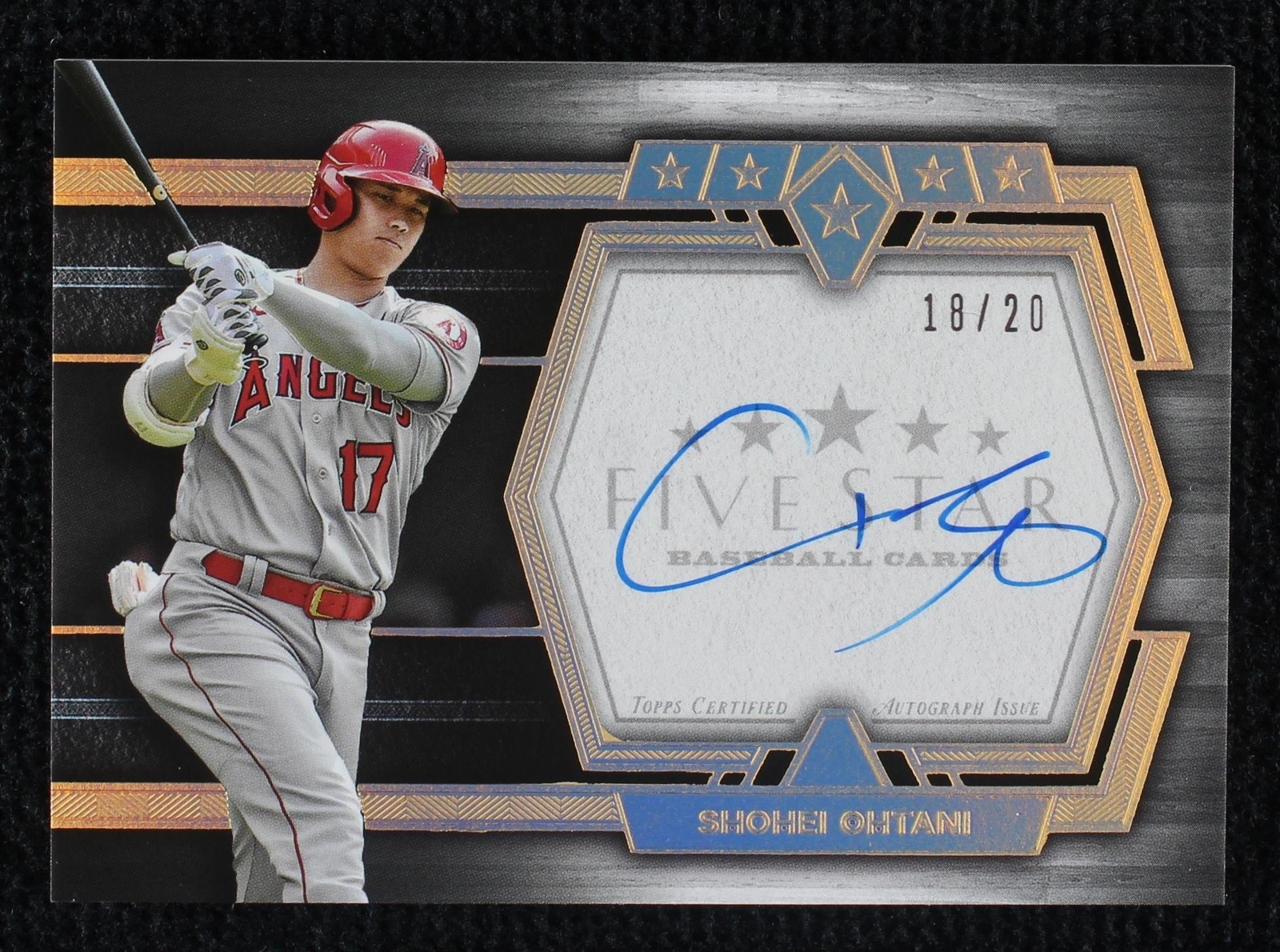 2022 Topps Five Star - Five Star Signatures #FS-SO Shohei Ohtani /20 ...