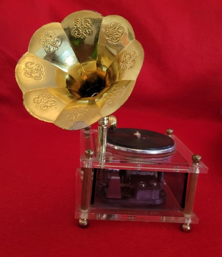Vintage Gramophone Style Working Windup Music Box | eBay