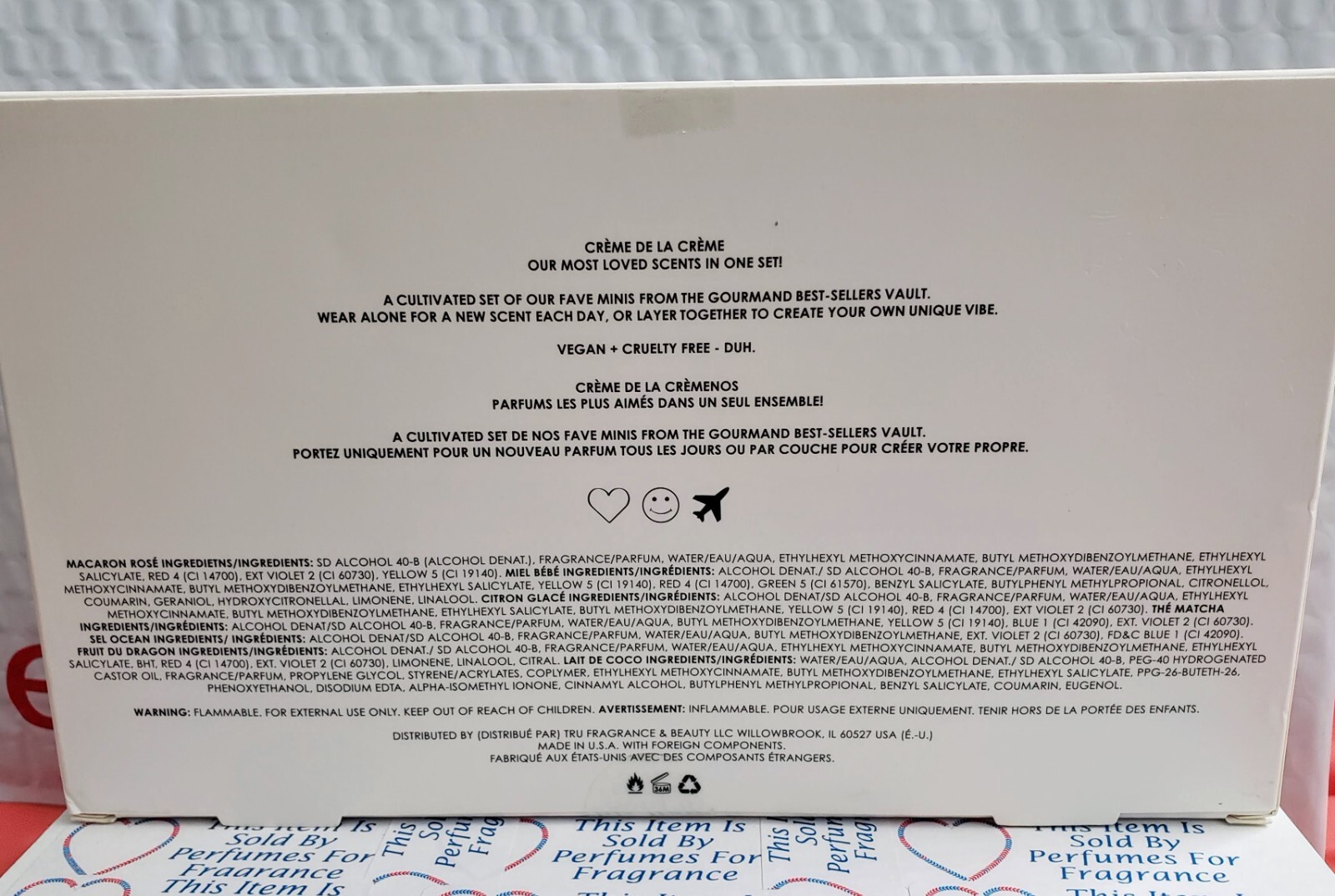 Le Monde Gourmand Le Jet Set Discovery Fragrance 7 Travel Sprays .23 oz ...