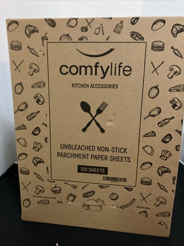 Comfylife Parchment Paper 120 Sheets - No Curl, No Tear, No Burn | eBay